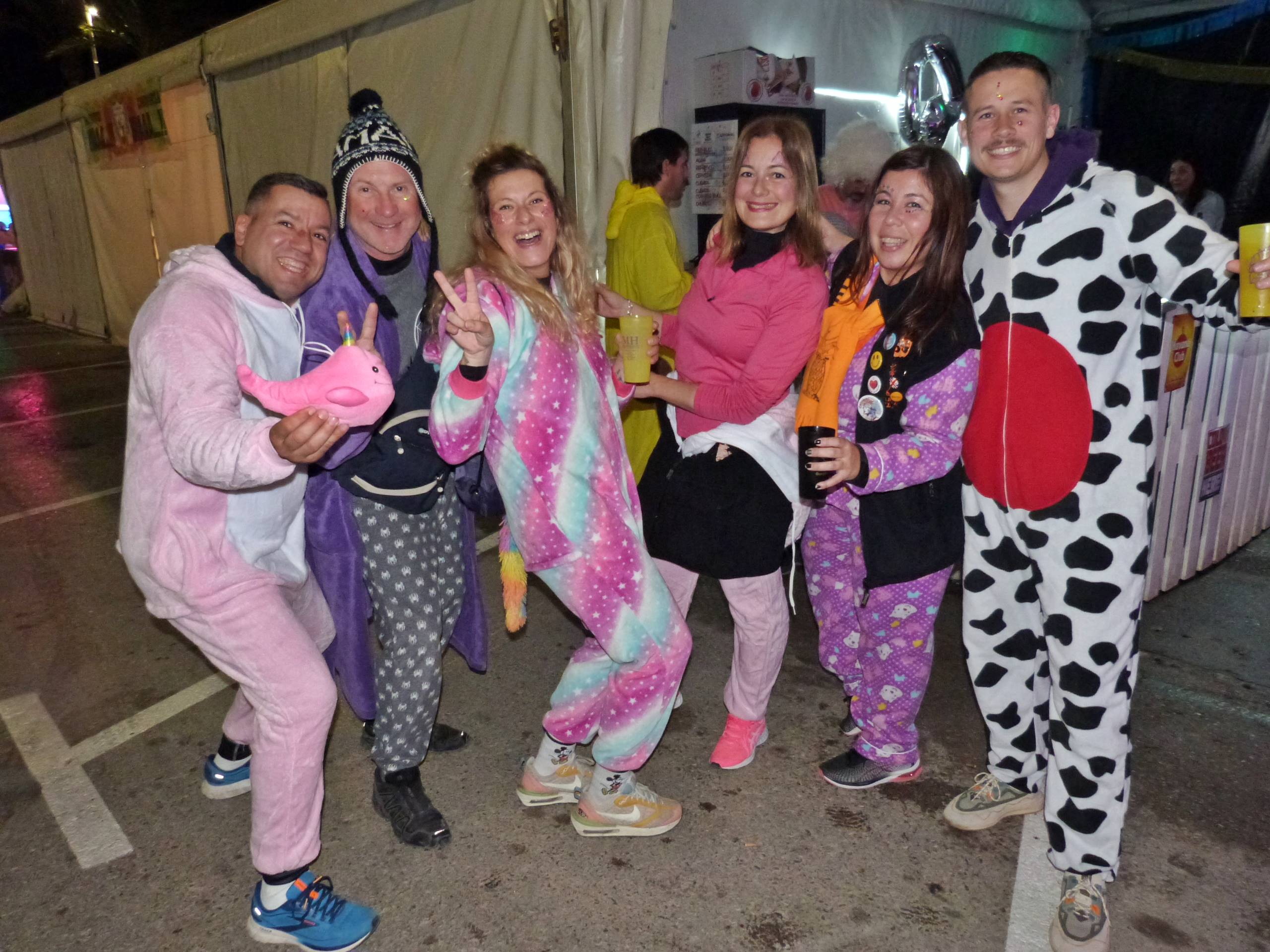 Los pijamas toman Vinaròs en las fiestas del carnaval